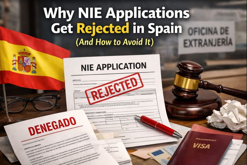 Por qué NIE Rechazan solicitudes en España (y cómo evitarlo) - MiNIE ...